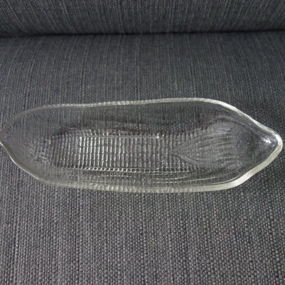 Dining | Vintage Glass Corn On The Cob Dish | Poshmark